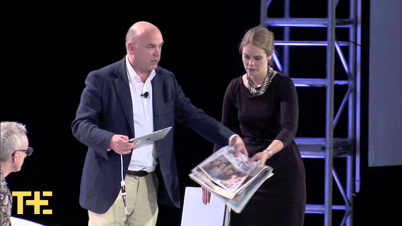 Autonomy CEO Mike Lynch Demonstrates Software That Makes Everything Interactive