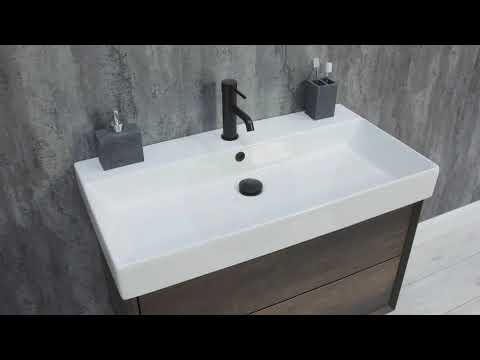 Vantage Bathroom Unit - Matt Anthracite | hib.