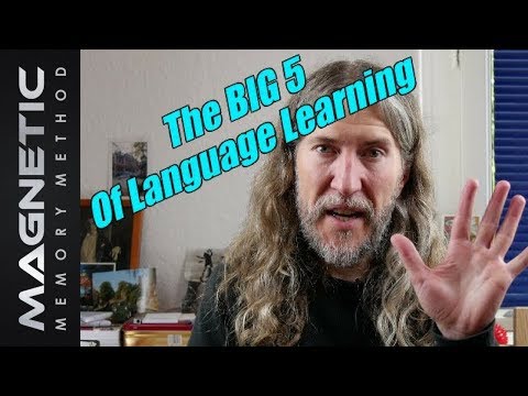 The Big Five Of Language Learning