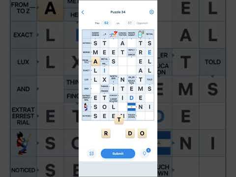 Easybrain Crossword Master puzzle 34 💯 solved perfect solution