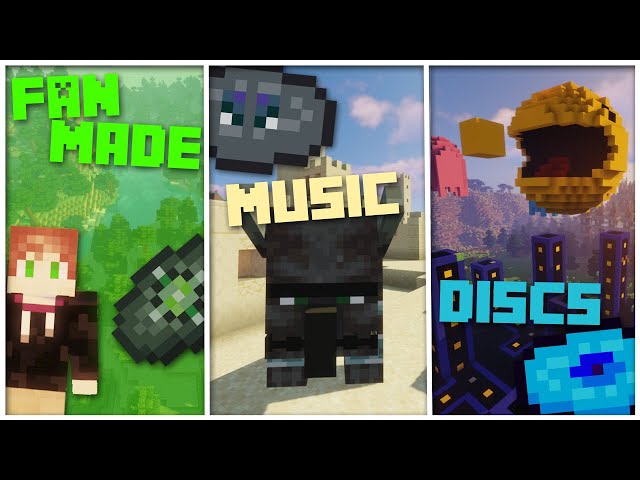 All Fan Made Discs Minecraft Resource Pack (Part 5)! Minecraft Texture Pack