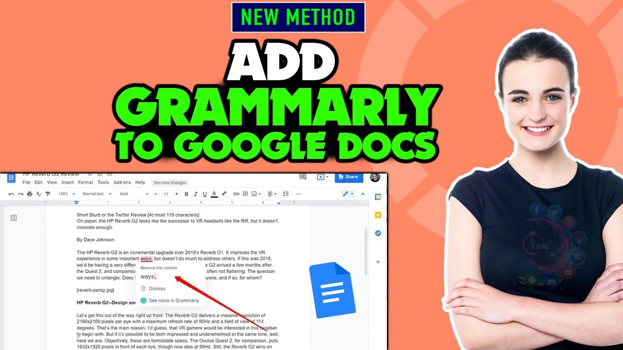 How to add grammarly to google docs 2026 | Full Guide