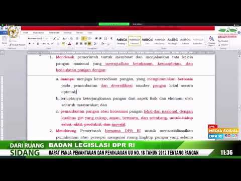 LIVE STREAMING - BALEG DPR RI RAPAT PANJA PEMANTAUAN DAN PENINJAUAN UU NO.18 TAHUN 2012