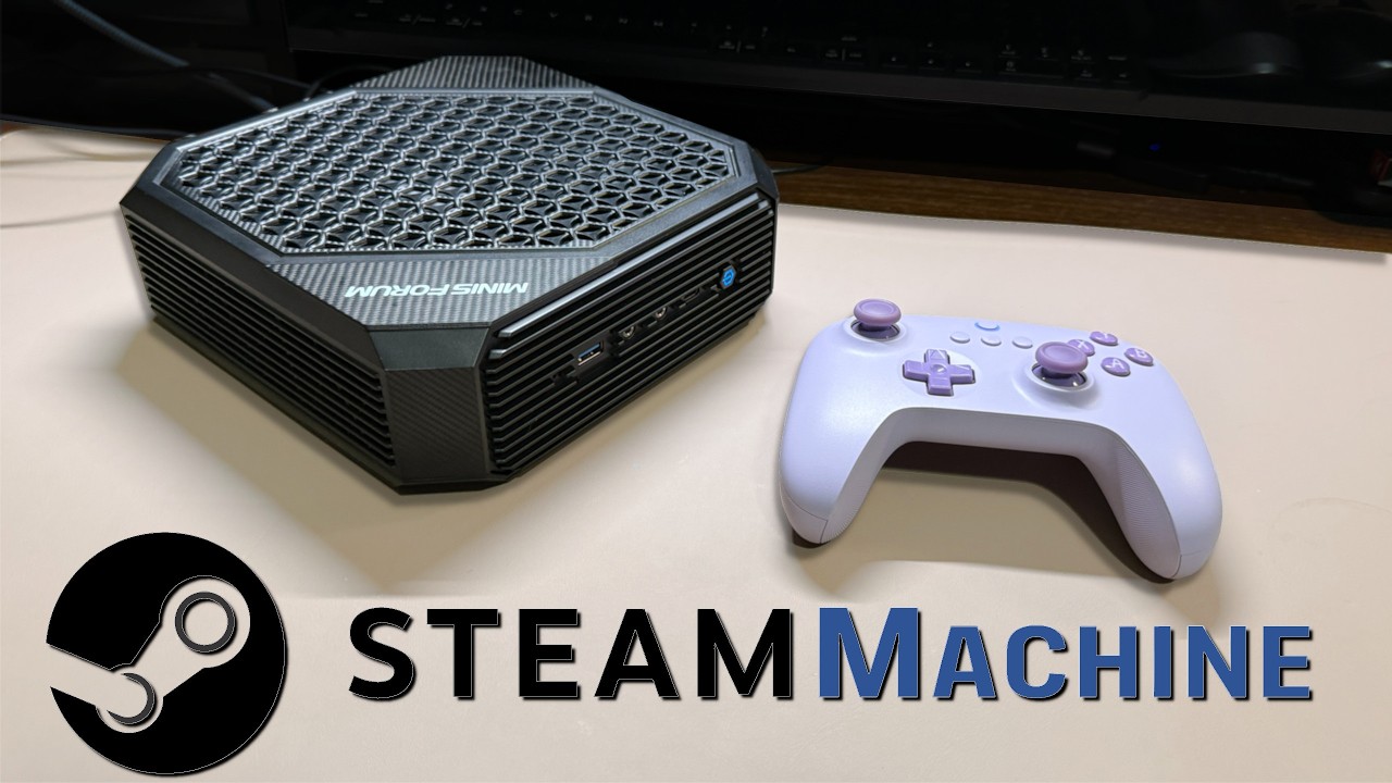 A BETTER Steam Machine ??  ( Minisforum HX100G + Steam OS)