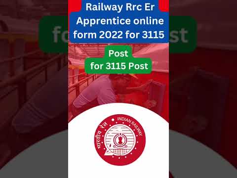 RRC Eastern Railway Apprentice Recruitment 2022 | Rrc online form 2022 for 3115 Post #rrc #railway