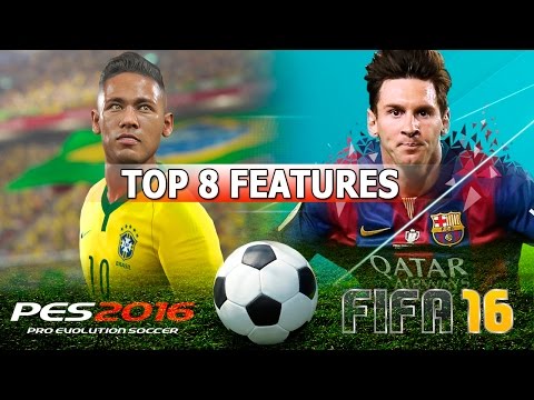[TTB] FIFA 16 vs PES 2016 - Top 8 Features this year - Gameplay Improvements
