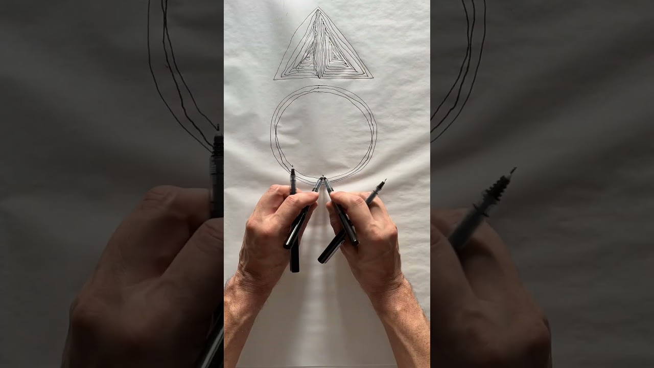 Sketching Practice - Basic Shapes Brain Training
