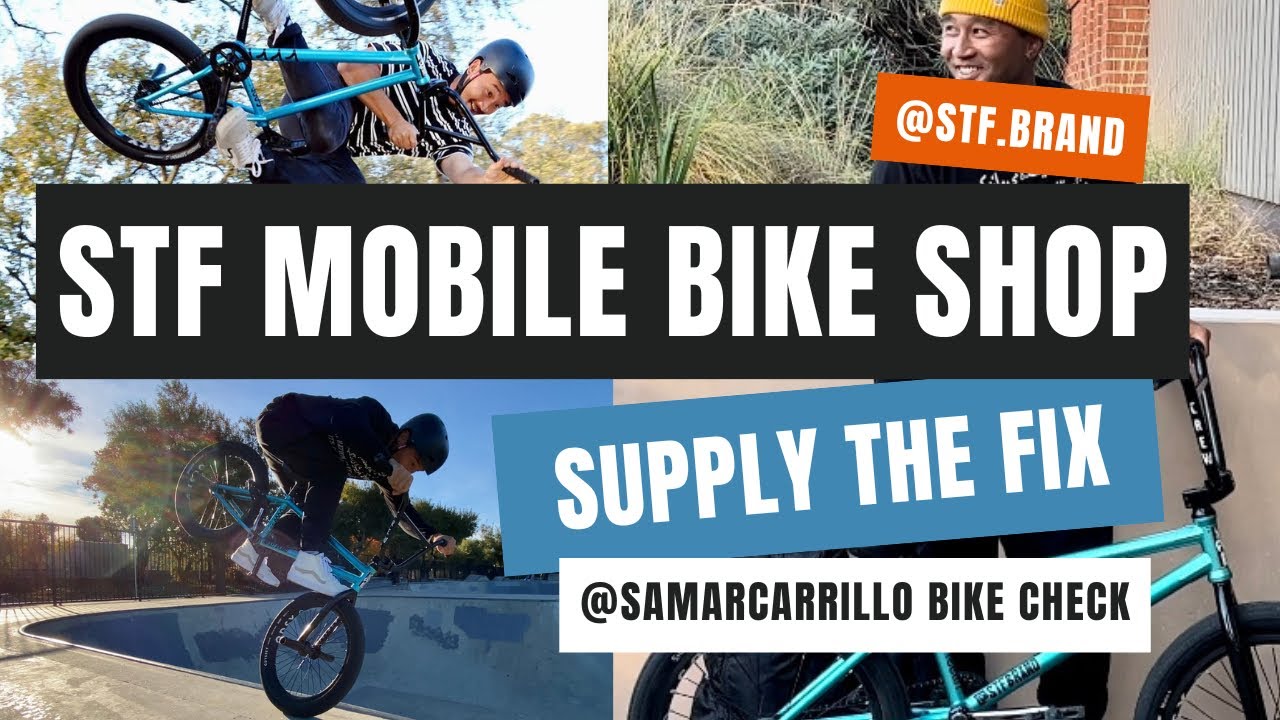 Samar Carrillo STF bike check