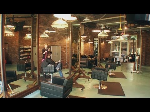 Need a new hairdo? Try a trendy, new, high-tech salon