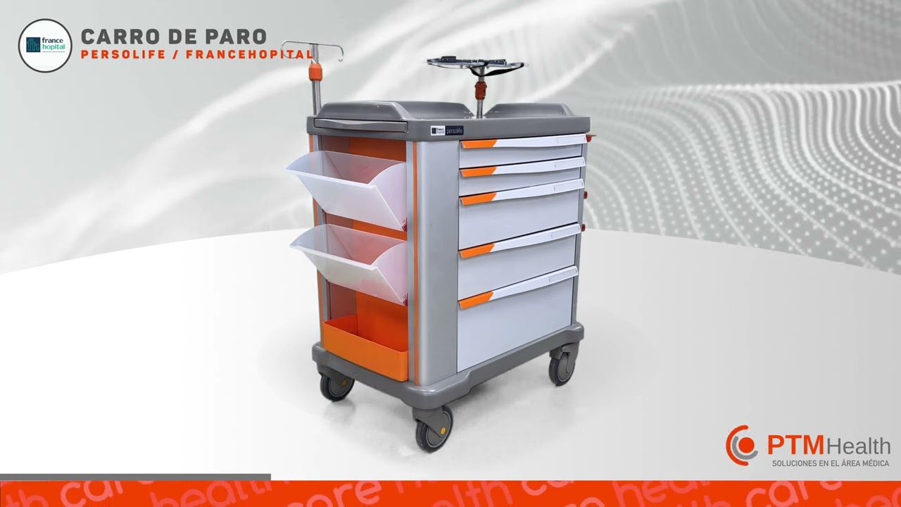 Carro de paro Persolife de FranceHopital