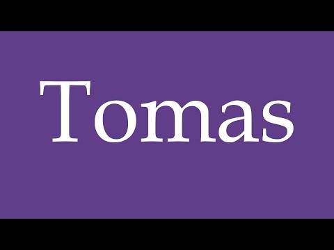 How To Pronounce ''Tomas'' (You Take) Correctly in Spanish 🇲🇽