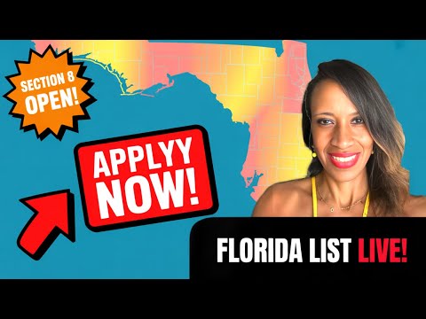 Stop Waiting Apply Now | Section 8 Finally Open | Waiting List in Florida 2025