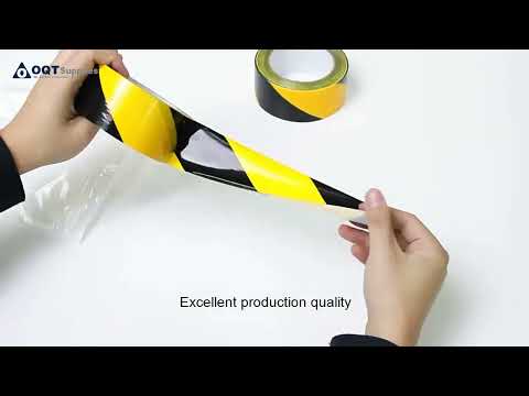 Black+Yellow Floor Marking Tape