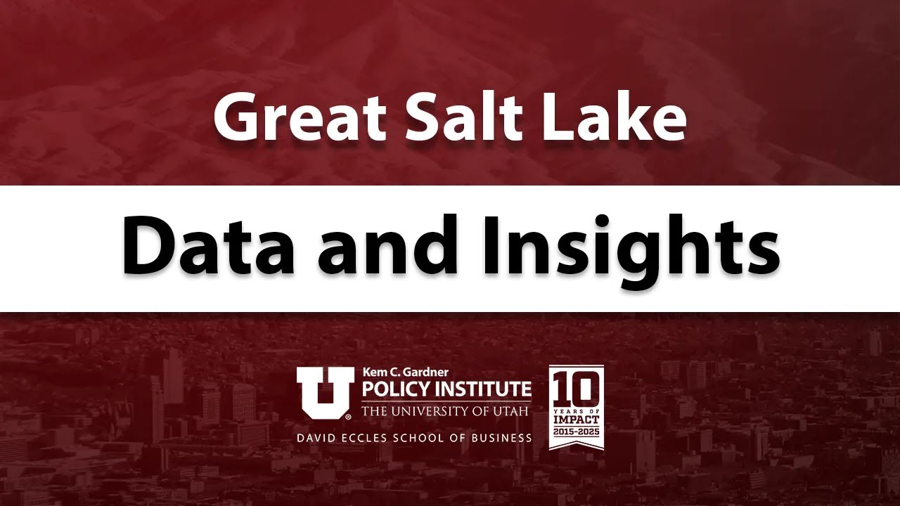 Great Salt Lake Data and Insights Summary