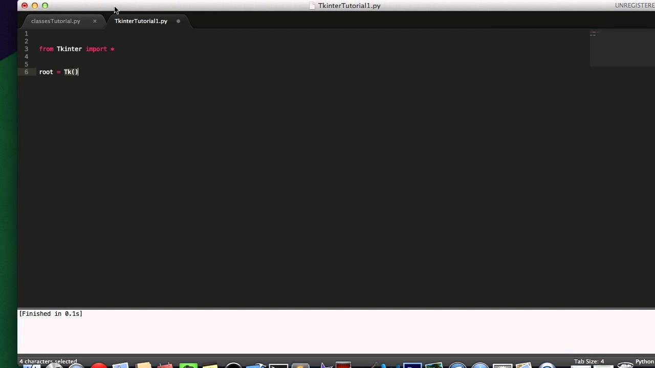 Python Tkinter Tutorial #1: Hello World Application