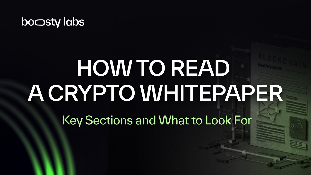 How to Read a Crypto Whitepaper: Key Sections and What to Look For