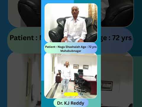 How quickly you can recover from Total Knee Replacement?#kjreddy #patienttestimonial