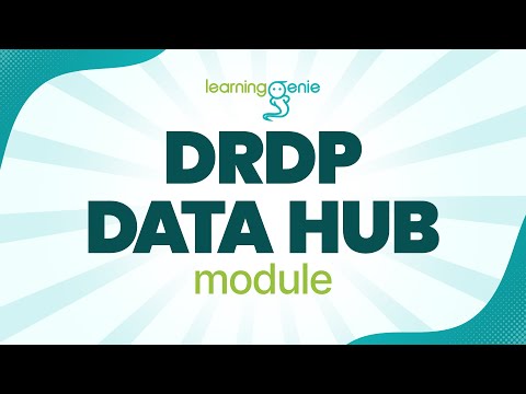 DRDP Data Hub Module | Learning Genie