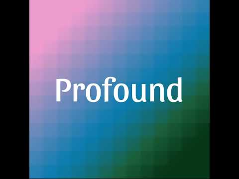 Profound #Words #Meaning #YoutubeShorts