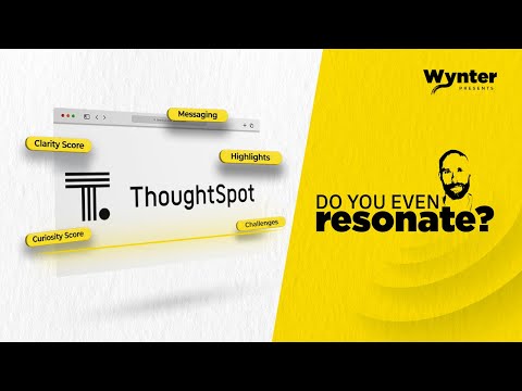 Do you even resonate: ThoughtSpot