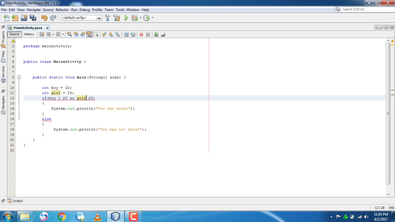 Java Programming Tutorial   8   Logical Operators x264