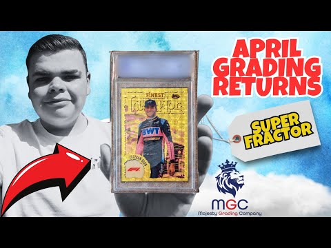 Grading A SUPERFRACTOR F1 CARD WORTH £___ | MGC Returns April 2025 (How did we do?)
