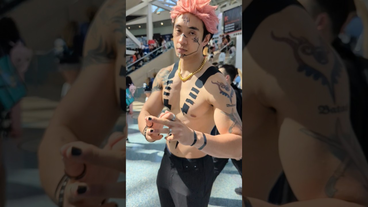 Sukuna Cosplay! Jujutsu Kaisen at Anime Expo #anime #cosplay #sukuna