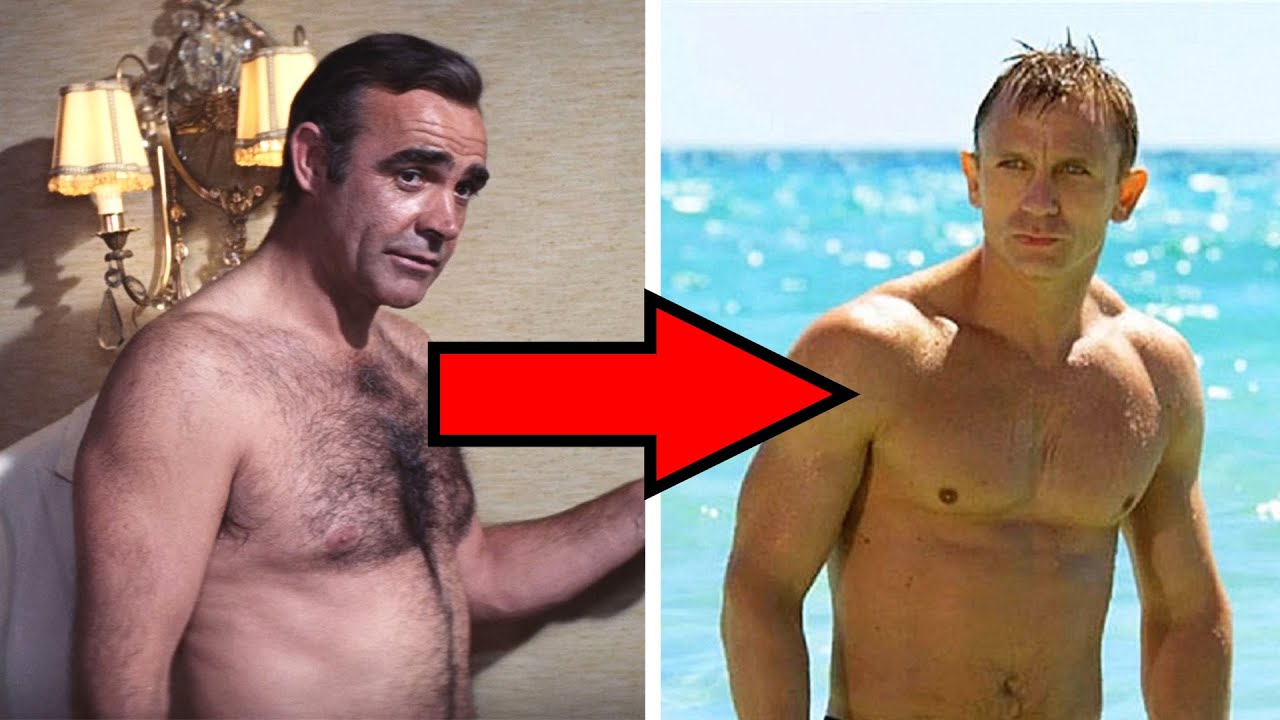 The Evolution of James Bond's Physique: A Reflection on Masculinity ...
