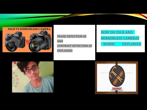HOW DOES A DSLR CAMERA AND MIRRORLESS CAMERA WORK? PDAF AND CDAF EXPLAINED -TECH SIMPLIFIED