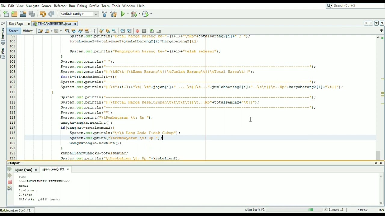 UTS pemrograman dasar