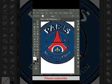 image to vector make #psg #psglogo #logodesign #logo #logotutorial #design #graphics #vectordesign