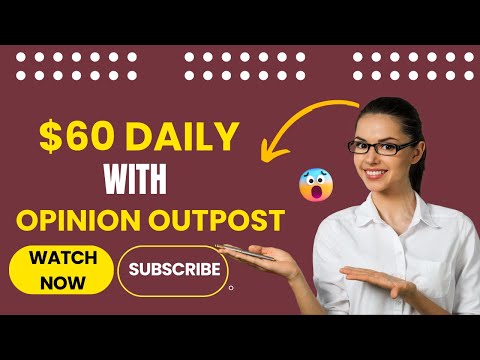 $60 Daily With Opinion Outpost In 2023 (For Beginners)