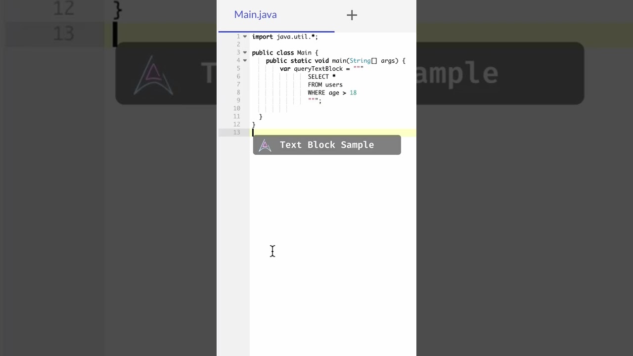 Java Text Blocks Tutorial