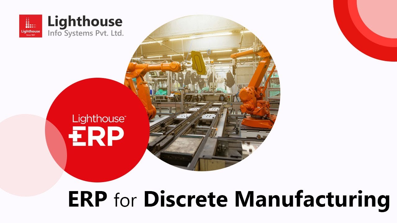 ERP for Discrete Manufacturing | Manufacturing ERP | Production planning Software