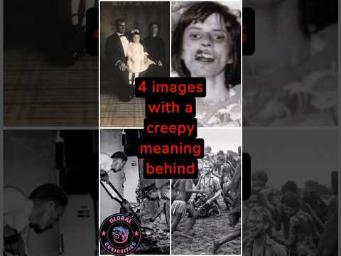 4 image with a creepy meaning behind #creepyphoto #horrorstory #creepy #tragedy #globalcuriosities