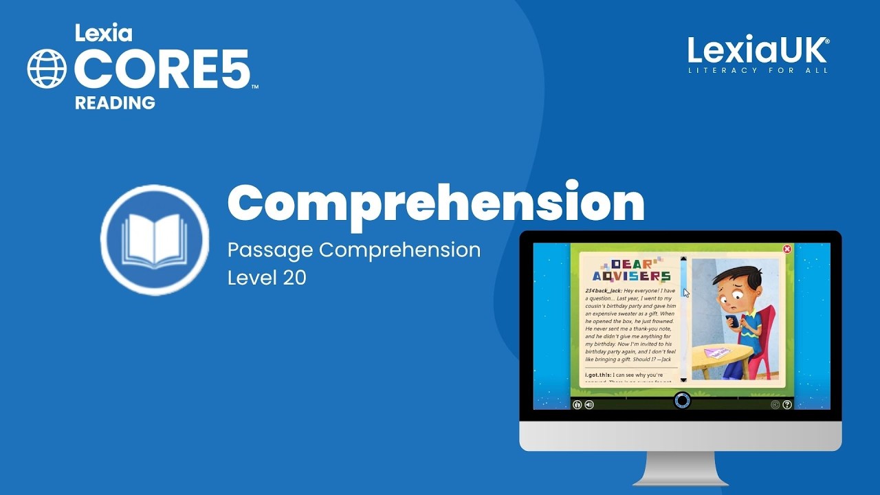 Lexia Core5 Reading - Comprehension