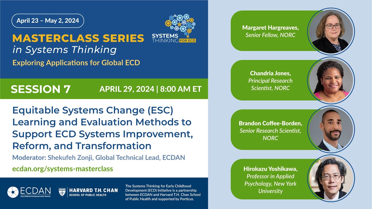 Systems Masterclass Session 7 Equitable Systems Change ESC Learning and ...