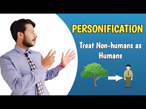 Personification | Definition and Examples | What is Personification? in Urdu/Hindi