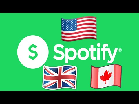 What Countries Pay The Most Spotify Royalties? 🇺🇸🇳🇿🇨🇦[Spotify Tier 1]