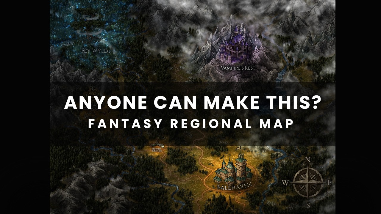 Fantasy Region Map Tutorial with Commentary | Inkarnate 2.0