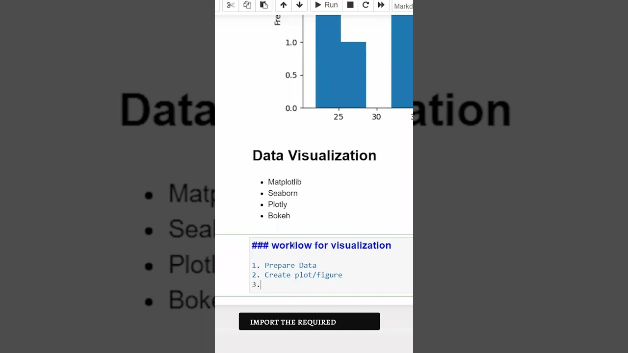 Data visualization workflow with python #python #datavisualization