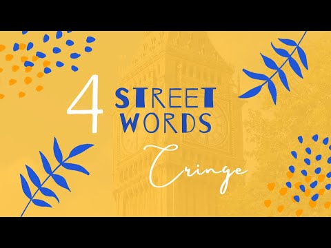 🌆Street Words🏙🔸CRINGE🔸What's The Meaning of...?