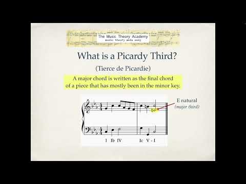 Picardy Third