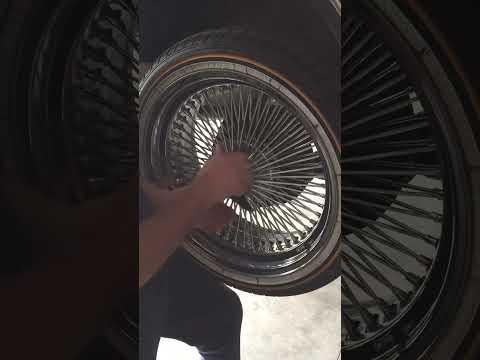20" Spoke rims with the center spinner removal! #new #youtubeshorts #fun #diy #chevycaprice
