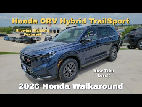 2026 Honda CR-V Hybrid TrailSport Review of Standard Features