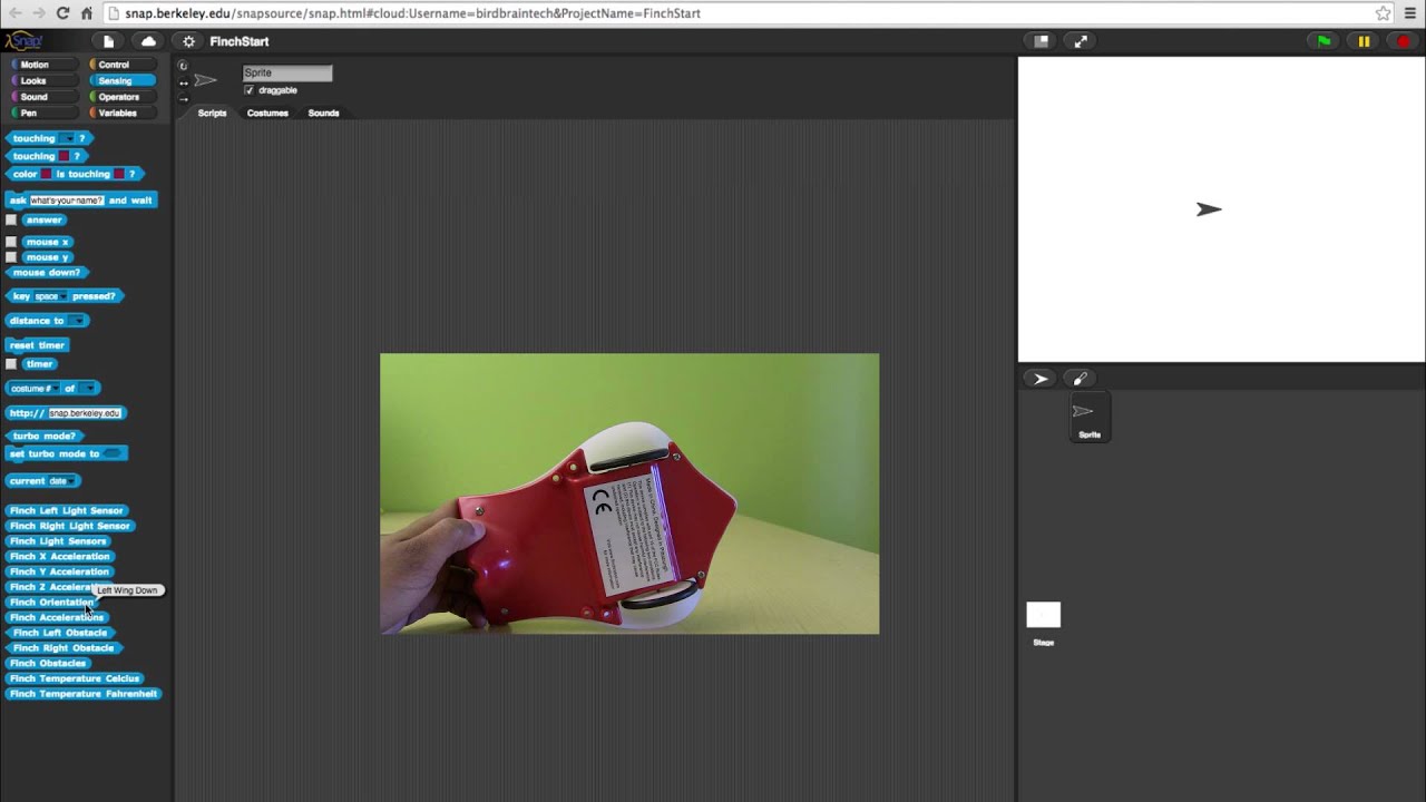 Snap! Level 4 Programming: Inputs