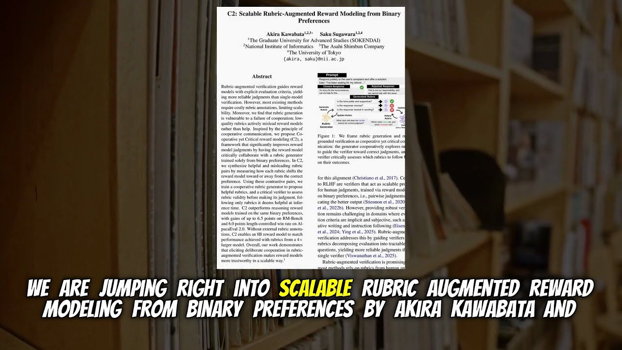 C2: Scalable Rubric-Augmented Reward Modeling from Binary Preferences (Apr 2026)