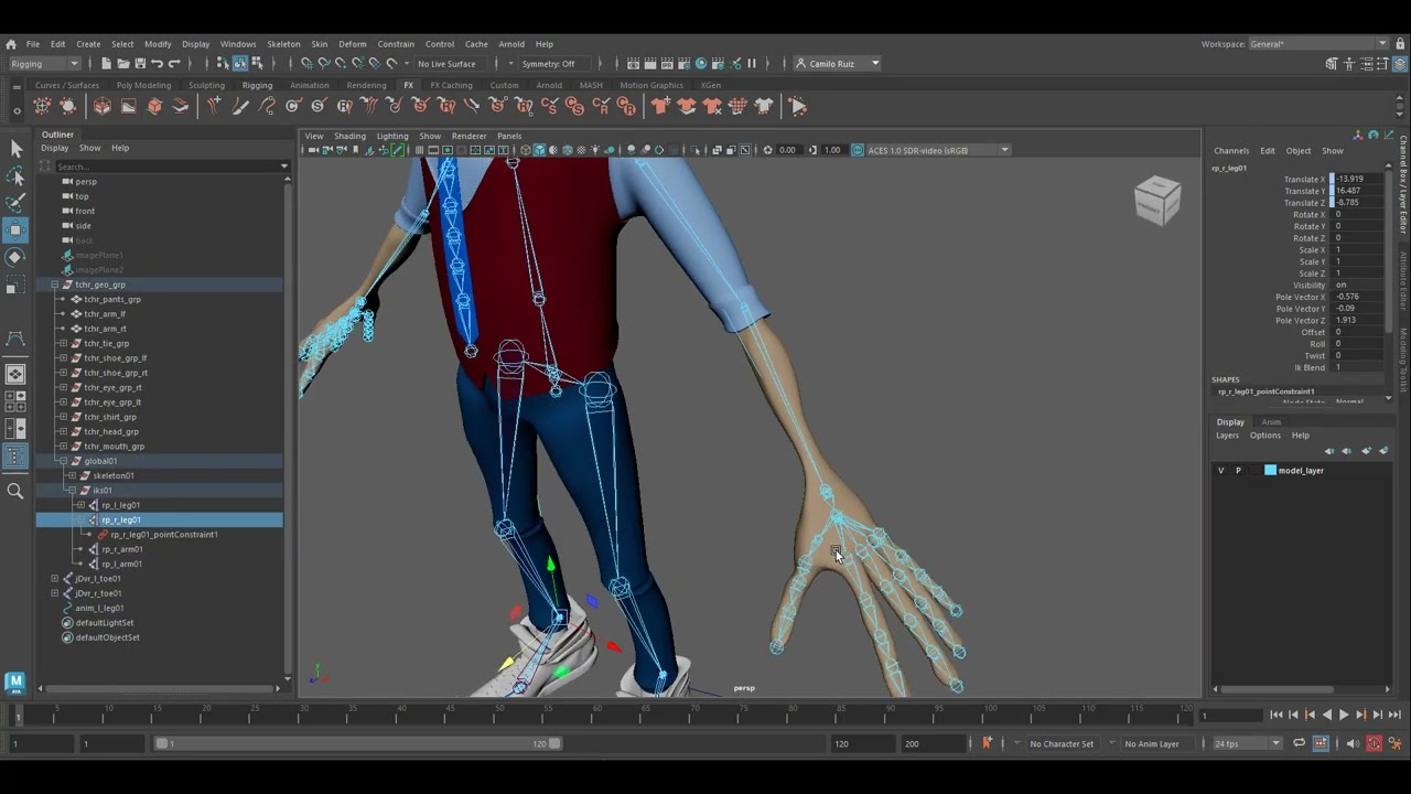 Creating Foot Controls Part 14