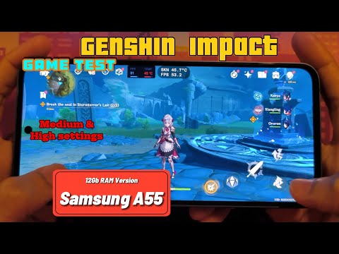 Samsung A55 - Unboxing & Game Test In 2025, Is Exynos 1480 good?