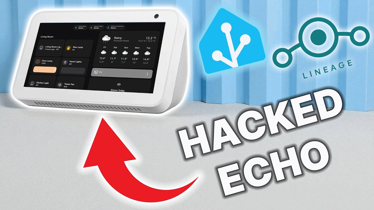 I Hacked an Echo Show 5 Into the Best Home Assistant Clock!